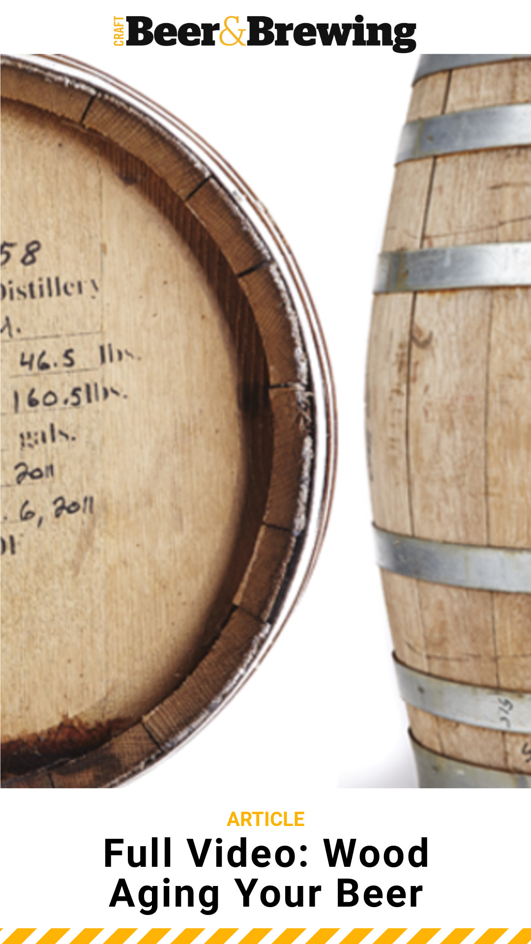 Full Video: Wood Aging Your Beer | Craft Beer & Brewing