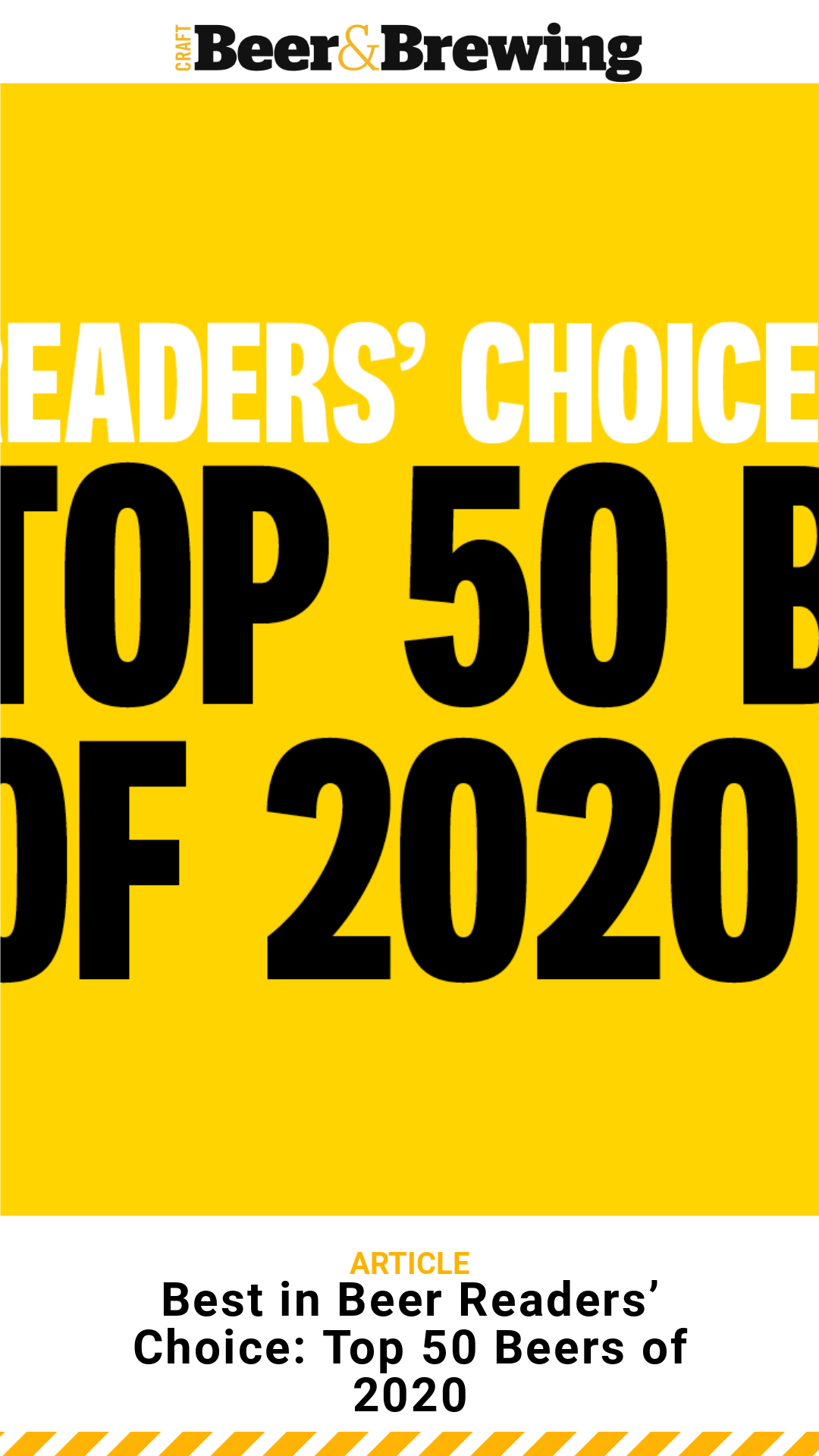 Best in Beer Readers’ Choice: Top 50 Beers of 2020 | Craft Beer & Brewing