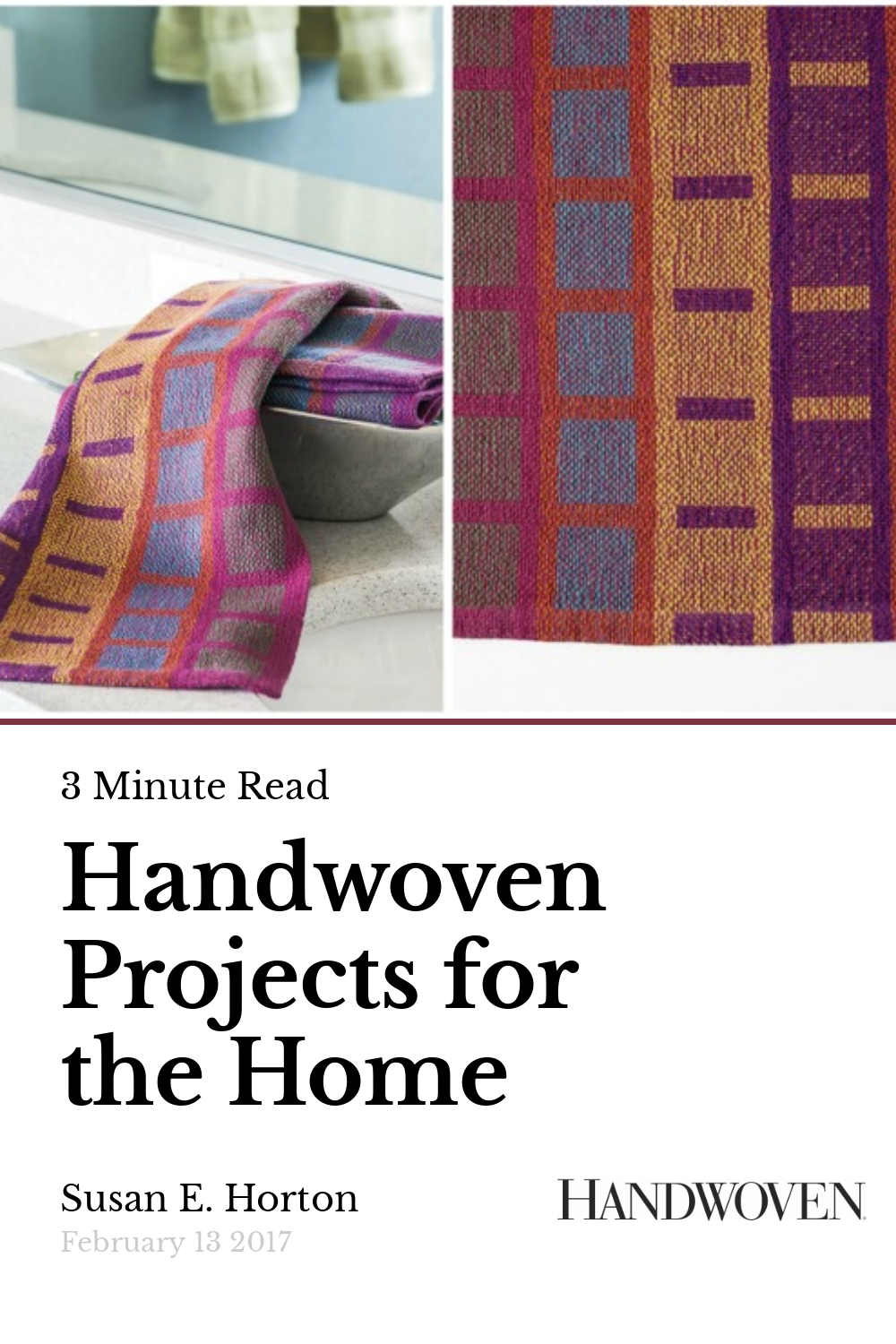 Handwoven Projects for the Home | Handwoven