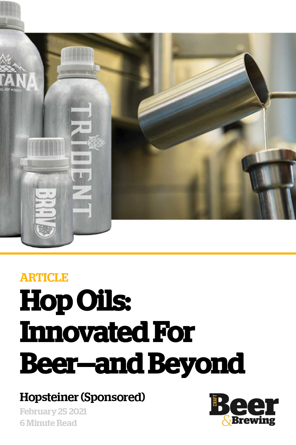 Hop Oils: Innovated for Beer—and Beyond | Craft Beer & Brewing