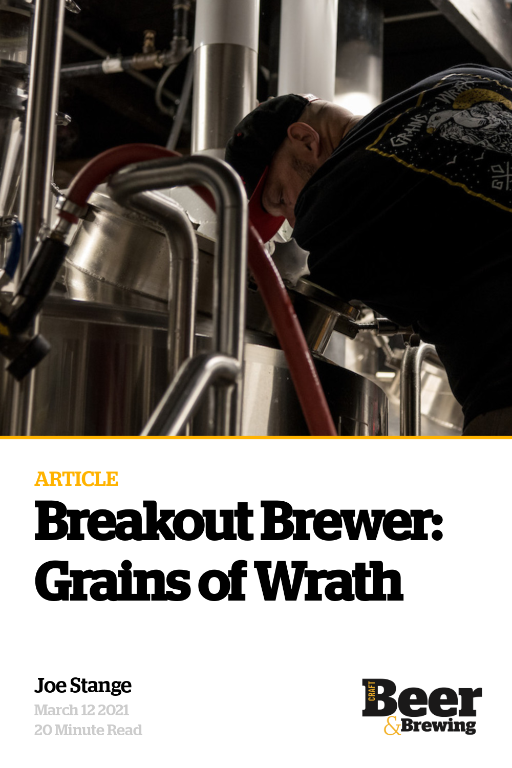 Breakout Brewer: Grains of Wrath | Craft Beer & Brewing