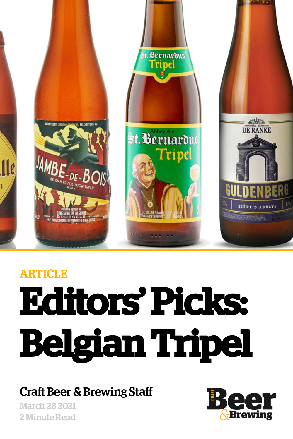 Editors’ Picks: Belgian Tripel | Craft Beer & Brewing
