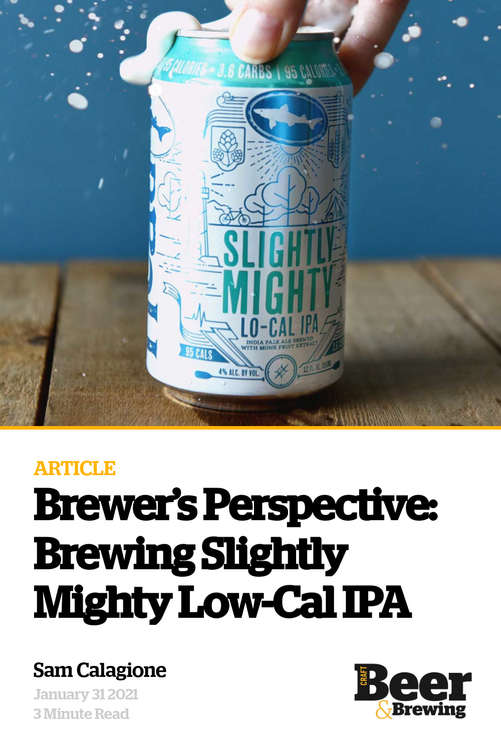 Brewer’s Perspective: Brewing Slightly Mighty Low-Cal IPA | Craft Beer ...