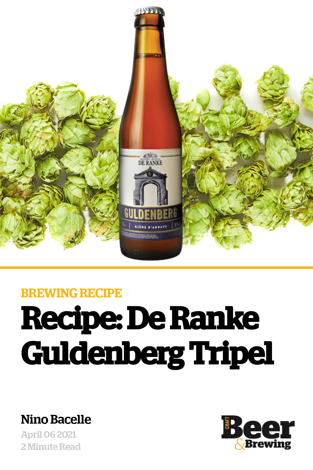 Recipe: De Ranke Guldenberg Tripel | Craft Beer & Brewing