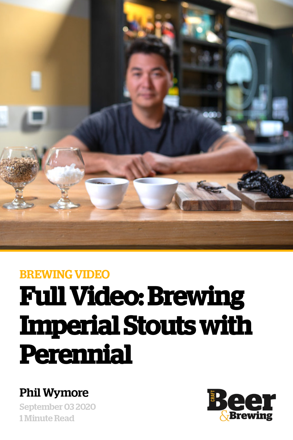 Full Video: Brewing Imperial Stouts with Perennial | Craft Beer & Brewing