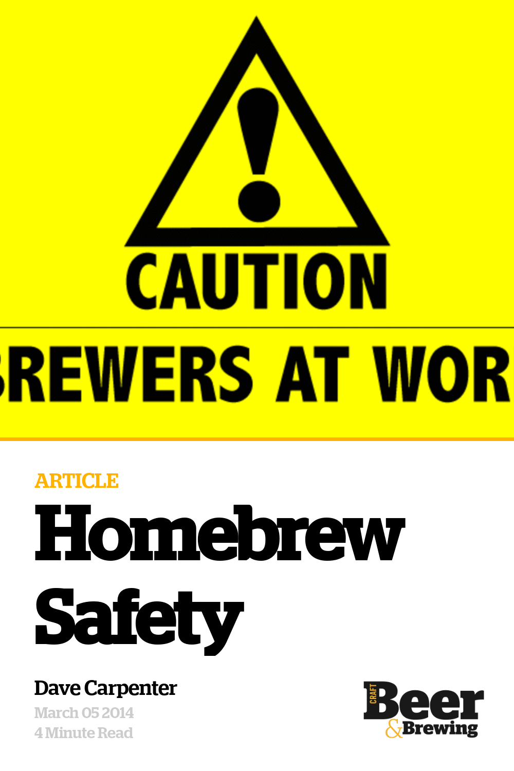 Homebrew Safety | Craft Beer & Brewing