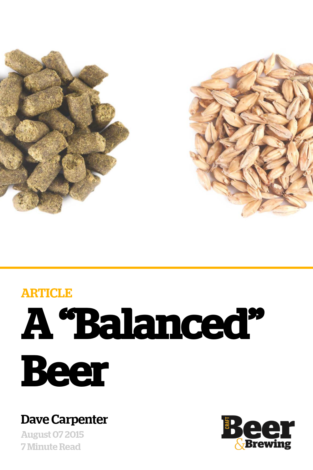 A “Balanced” Beer | Craft Beer & Brewing