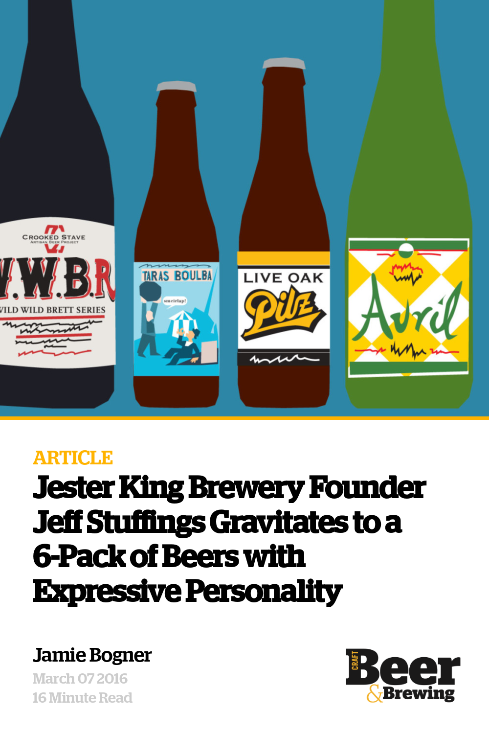 Jester King Brewery Founder Jeff Stuffings Gravitates to a 6-Pack of ...