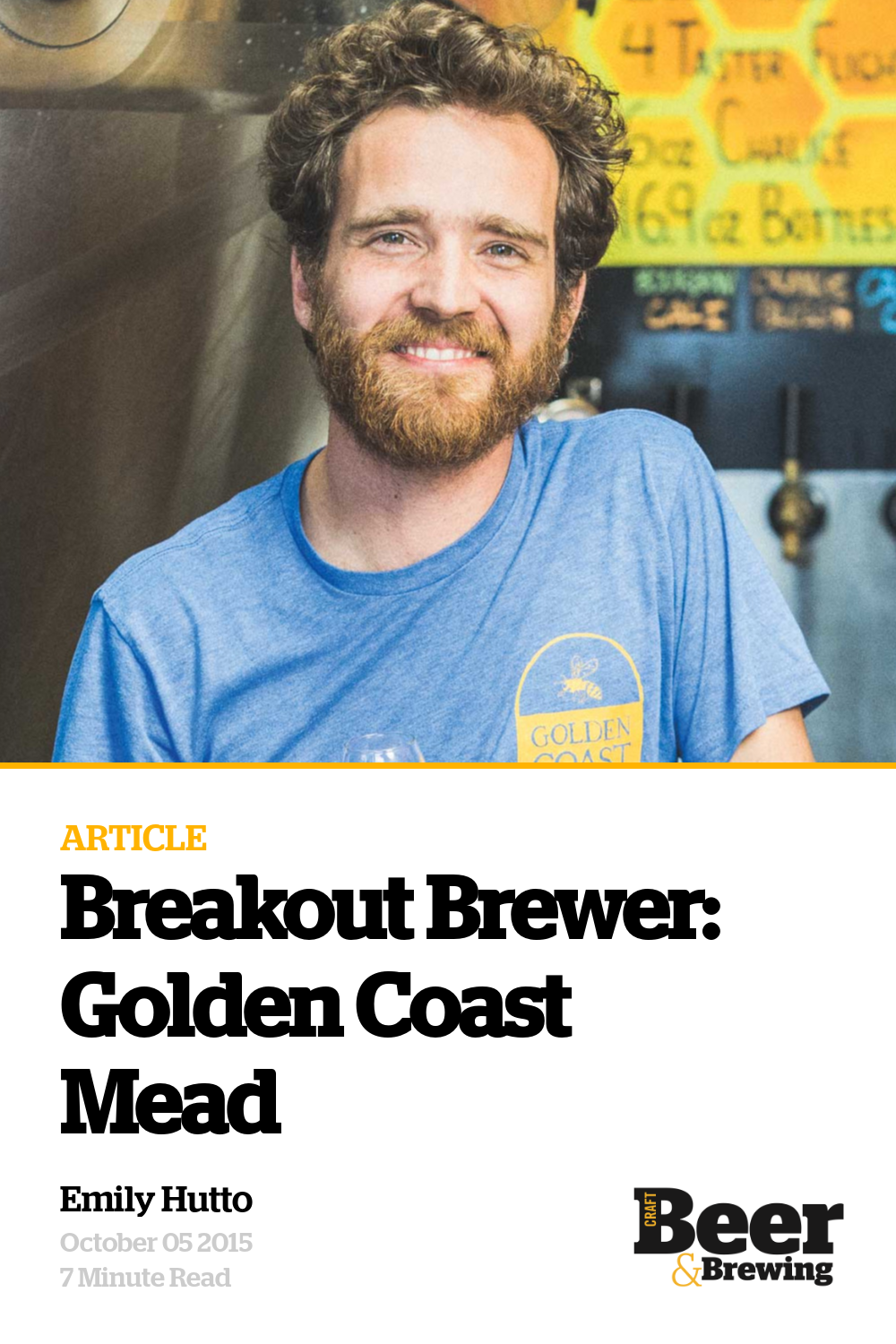 Breakout Brewer: Golden Coast Mead | Craft Beer & Brewing