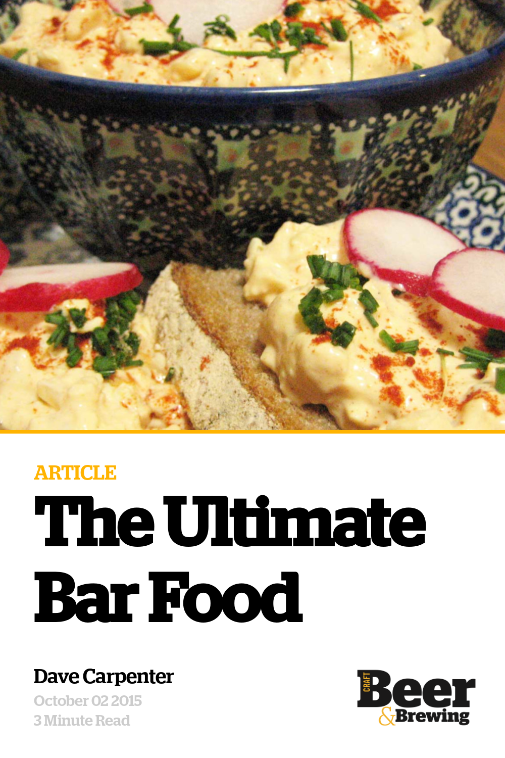 The Ultimate Bar Food | Craft Beer & Brewing
