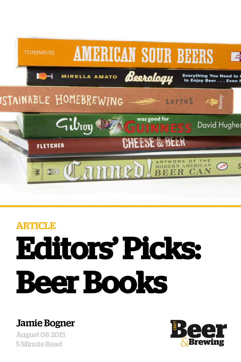 Editors’ Picks: Beer Books | Craft Beer & Brewing