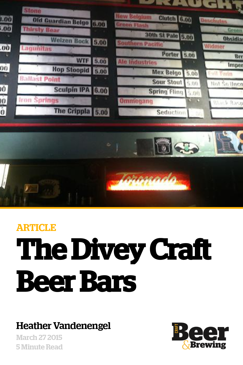 The Divey Craft Beer Bars | Craft Beer & Brewing