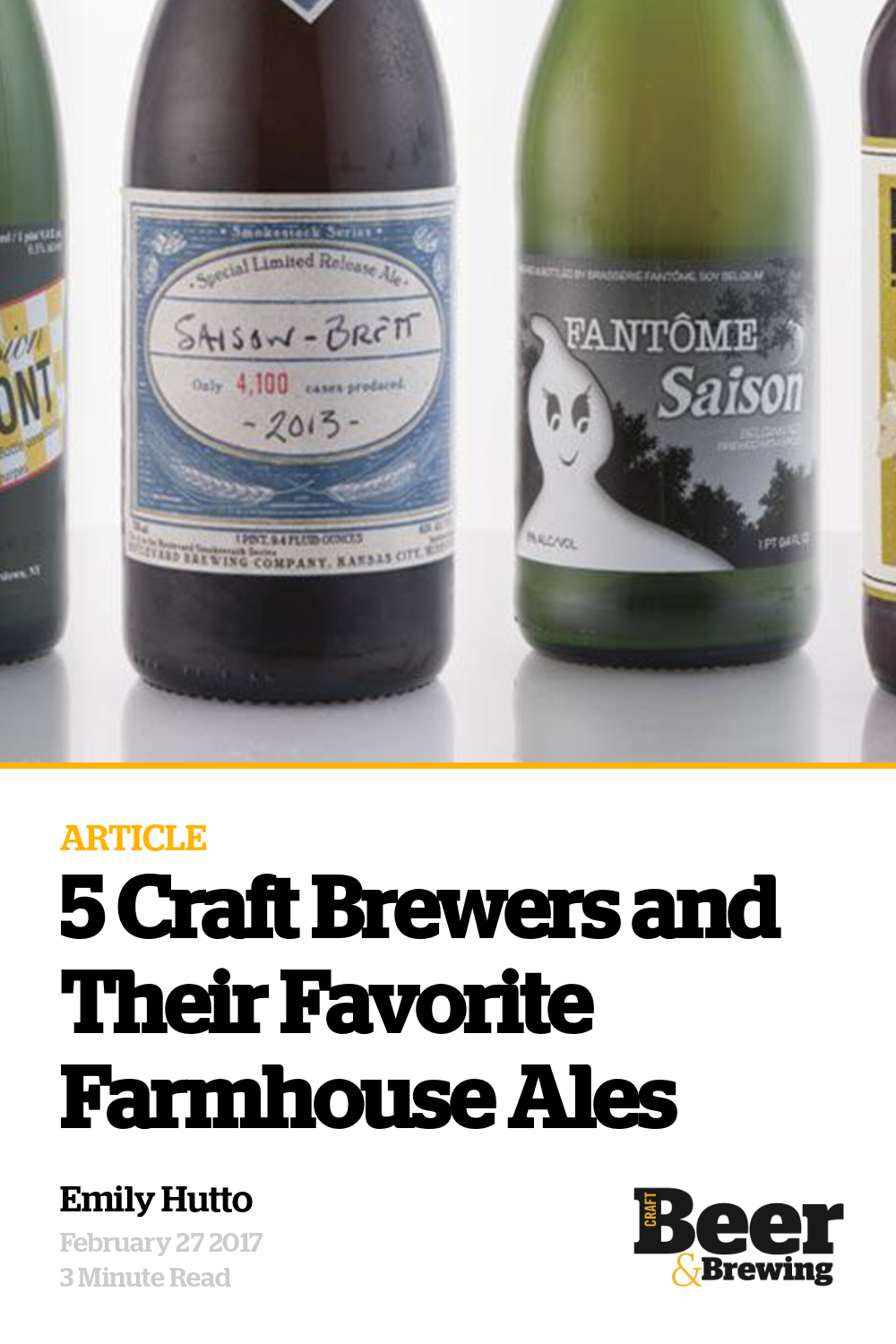 5 Craft Brewers and Their Favorite Farmhouse Ales | Craft Beer & Brewing