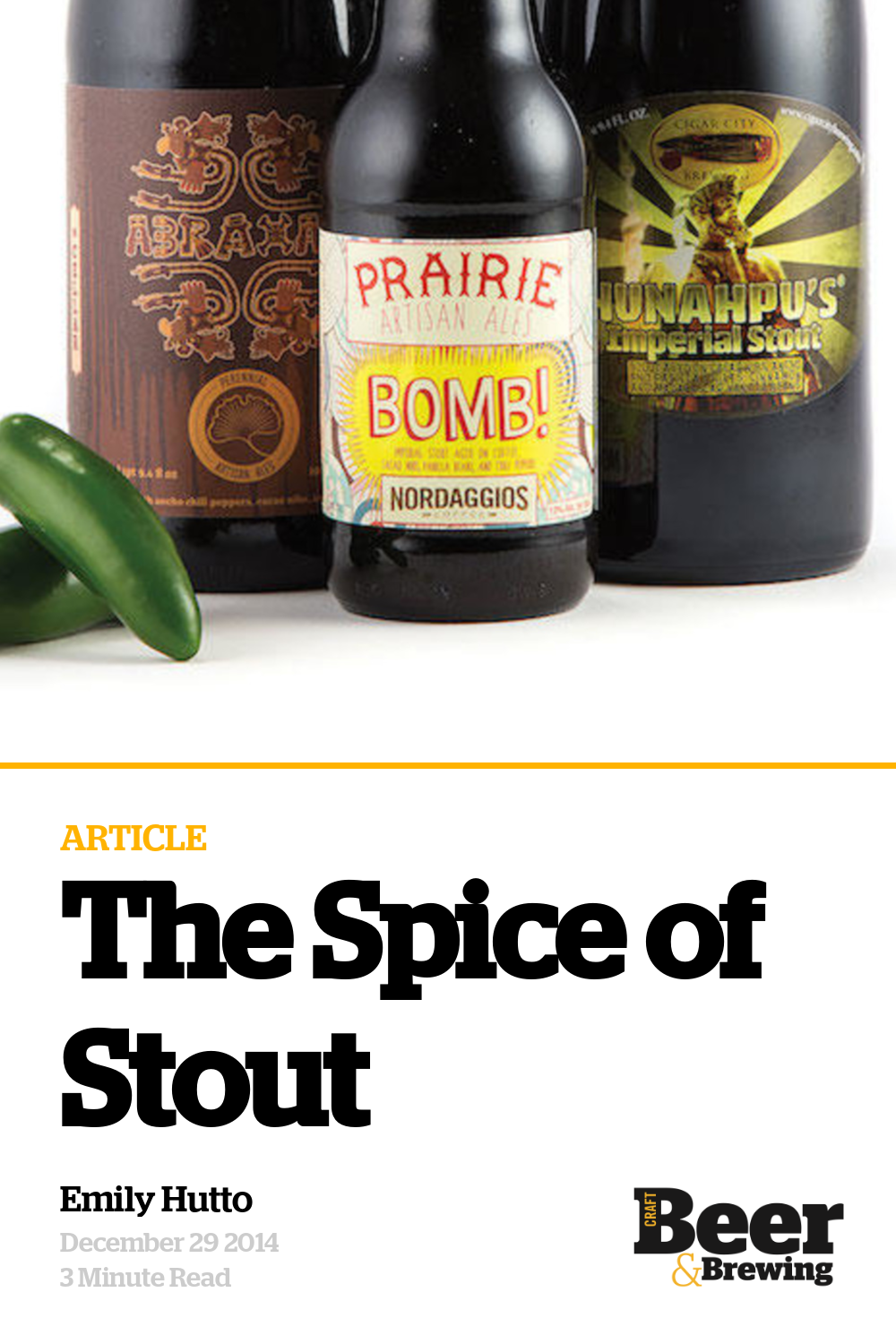The Spice of Stout | Craft Beer & Brewing