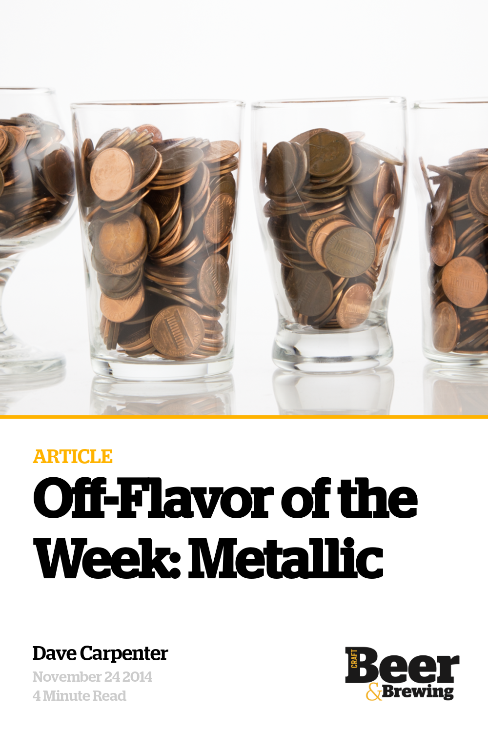 Off-Flavor of the Week: Metallic | Craft Beer & Brewing