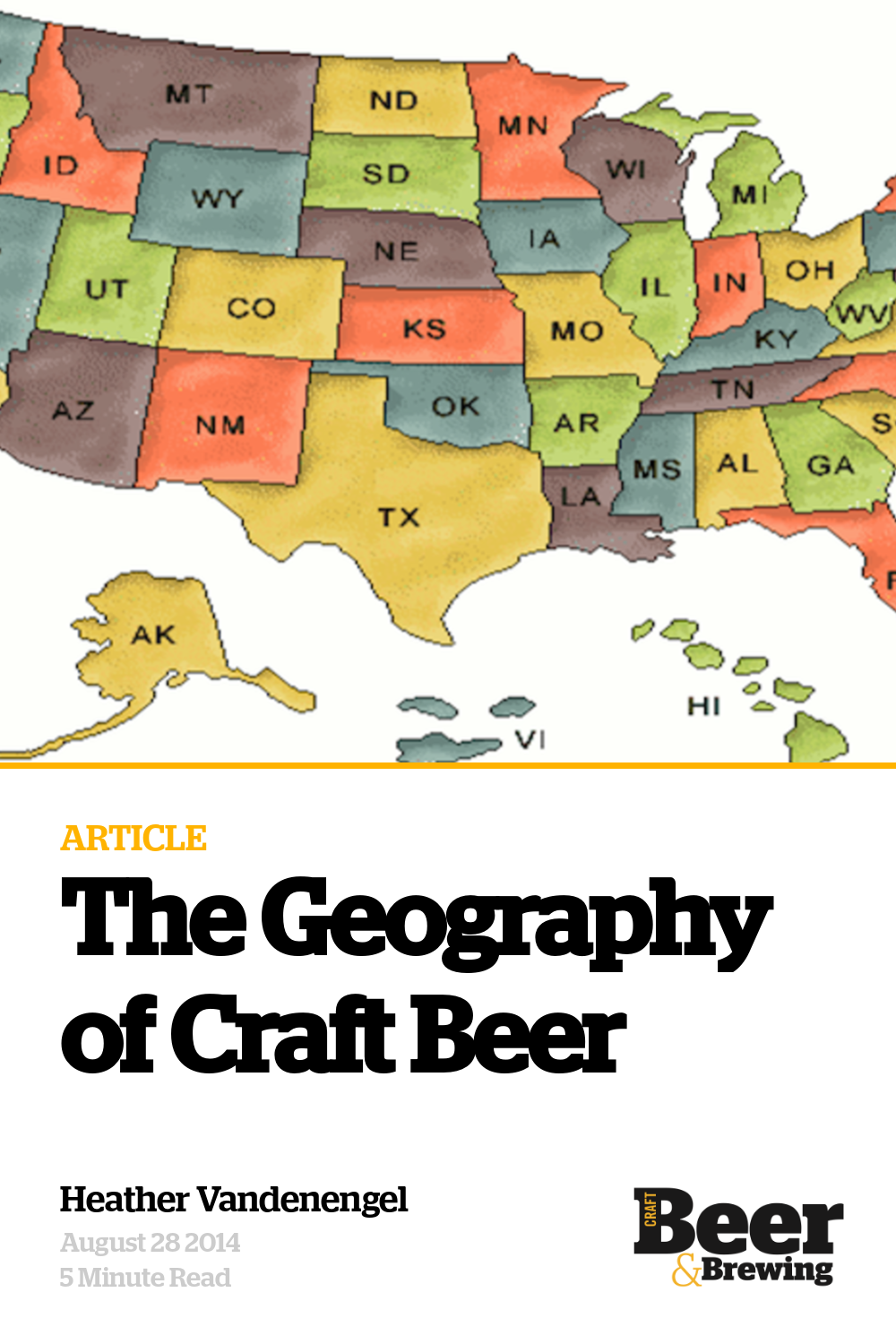 The Geography of Craft Beer | Craft Beer & Brewing