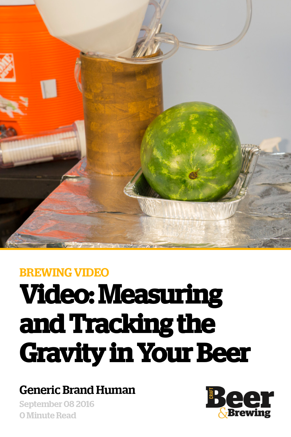 Video: Measuring and Tracking the Gravity in Your Beer | Craft Beer ...
