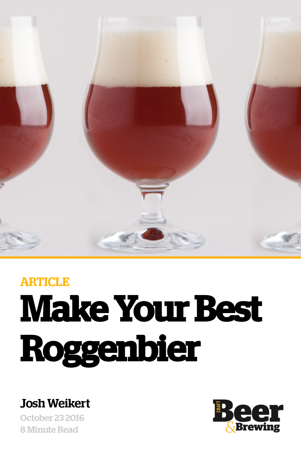 Make Your Best Roggenbier | Craft Beer & Brewing