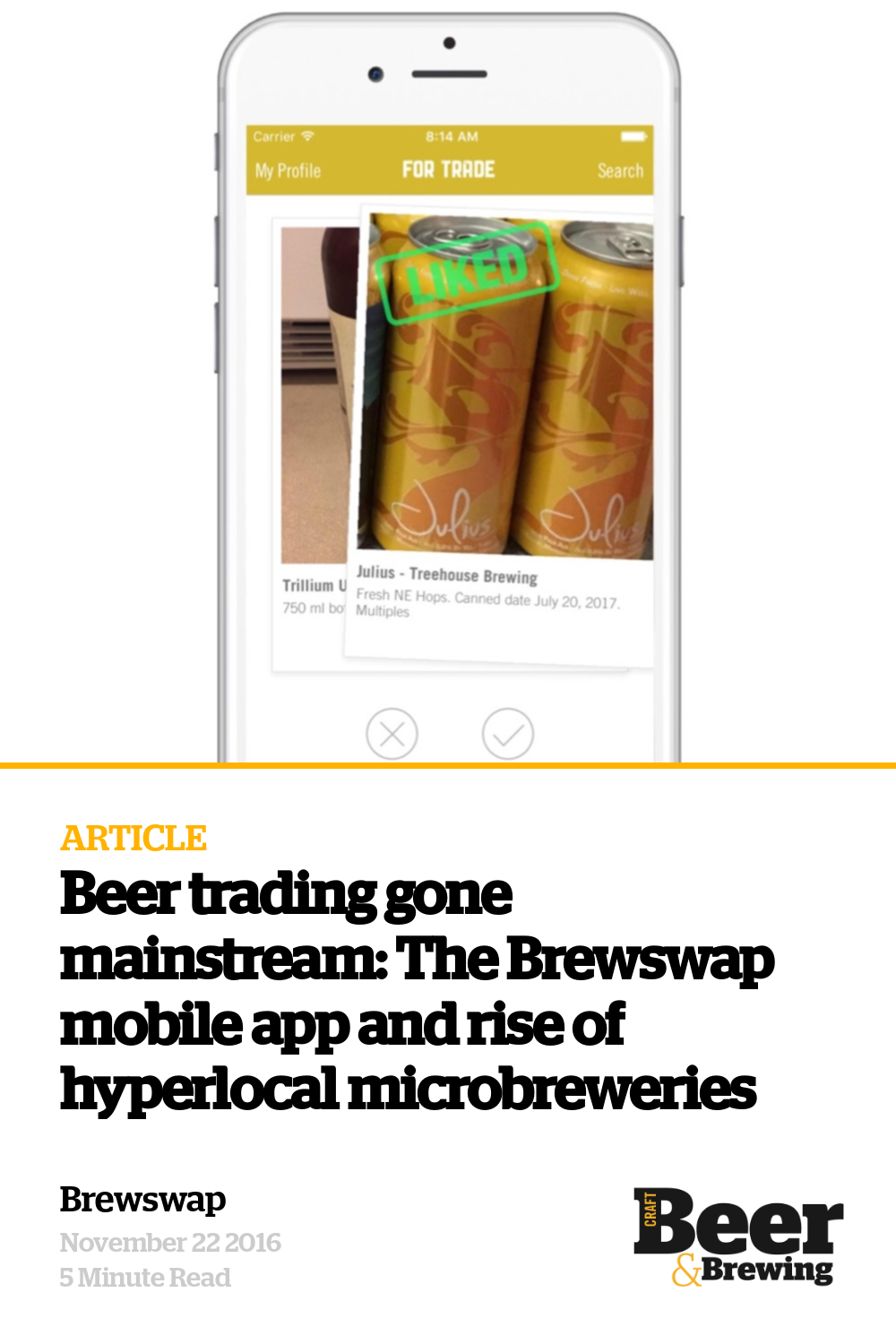 Beer trading gone mainstream: The Brewswap mobile app and rise of ...