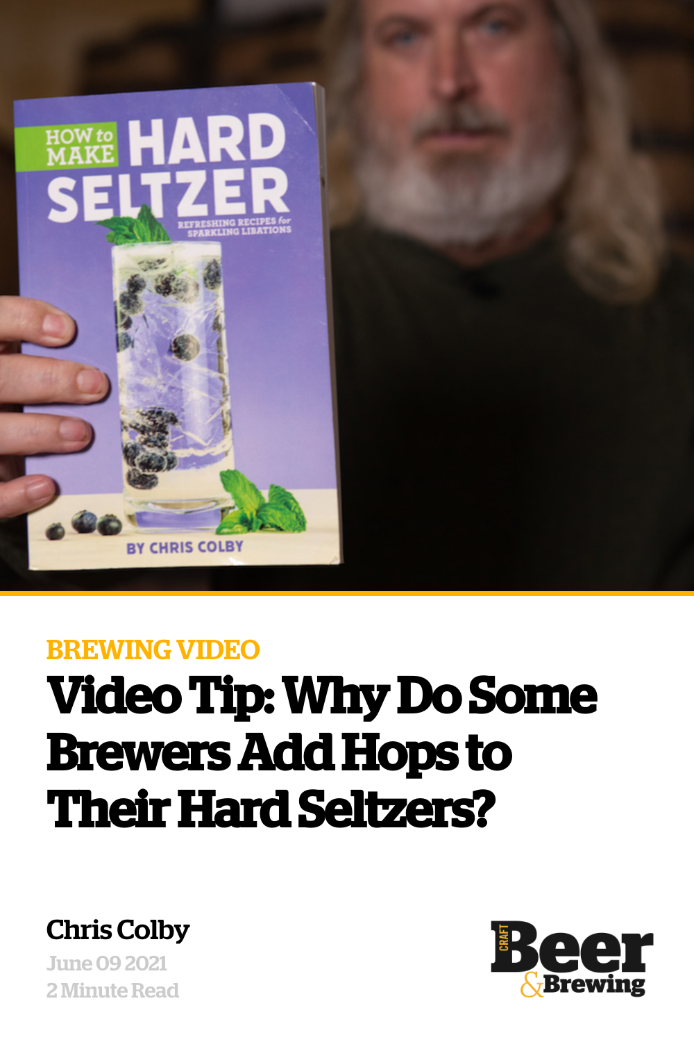 Video Tip: Why Do Some Brewers Add Hops to Their Hard Seltzers? | Craft ...