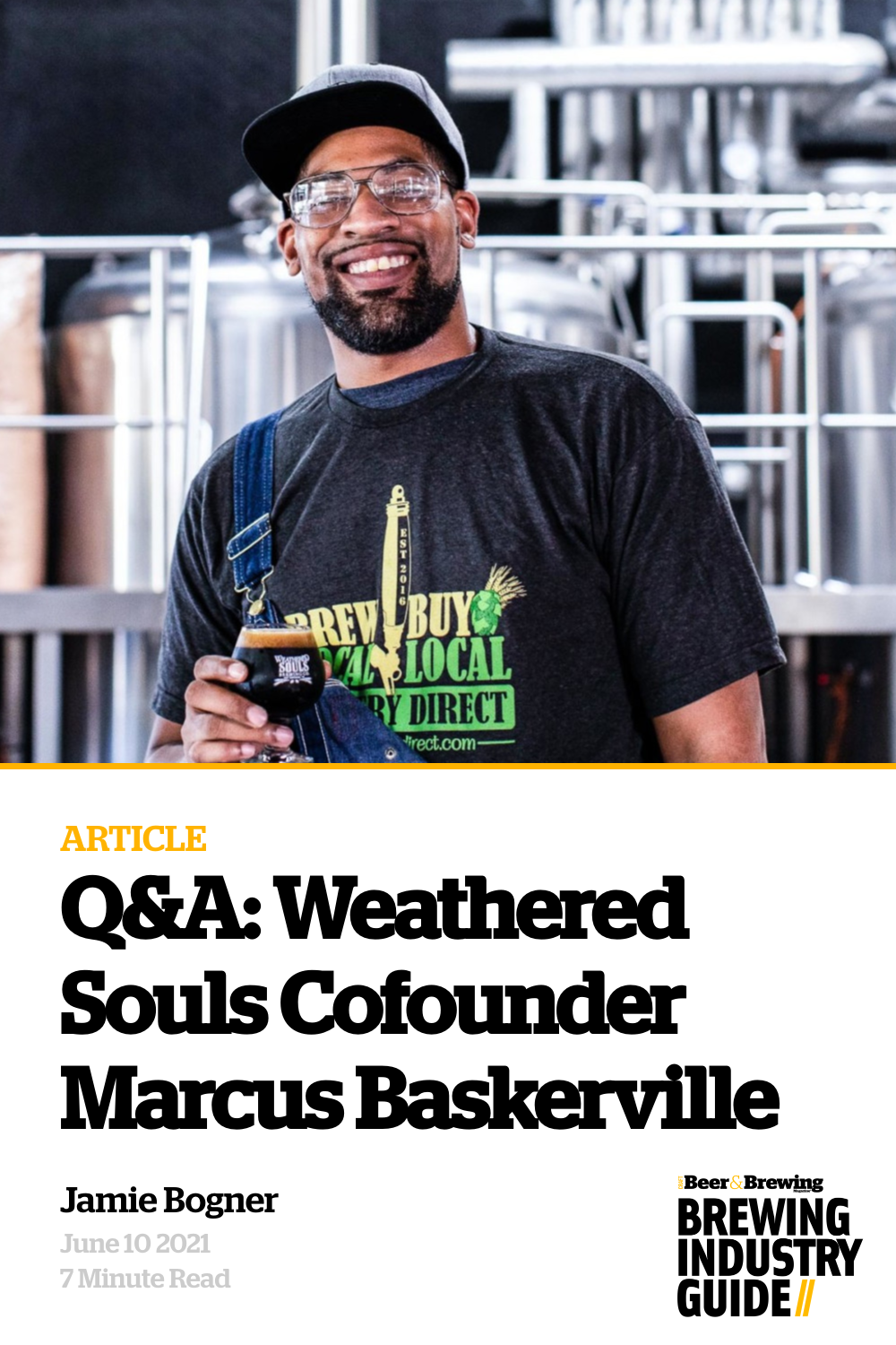 Q&A: Weathered Souls Cofounder Marcus Baskerville | Brewing Industry Guide