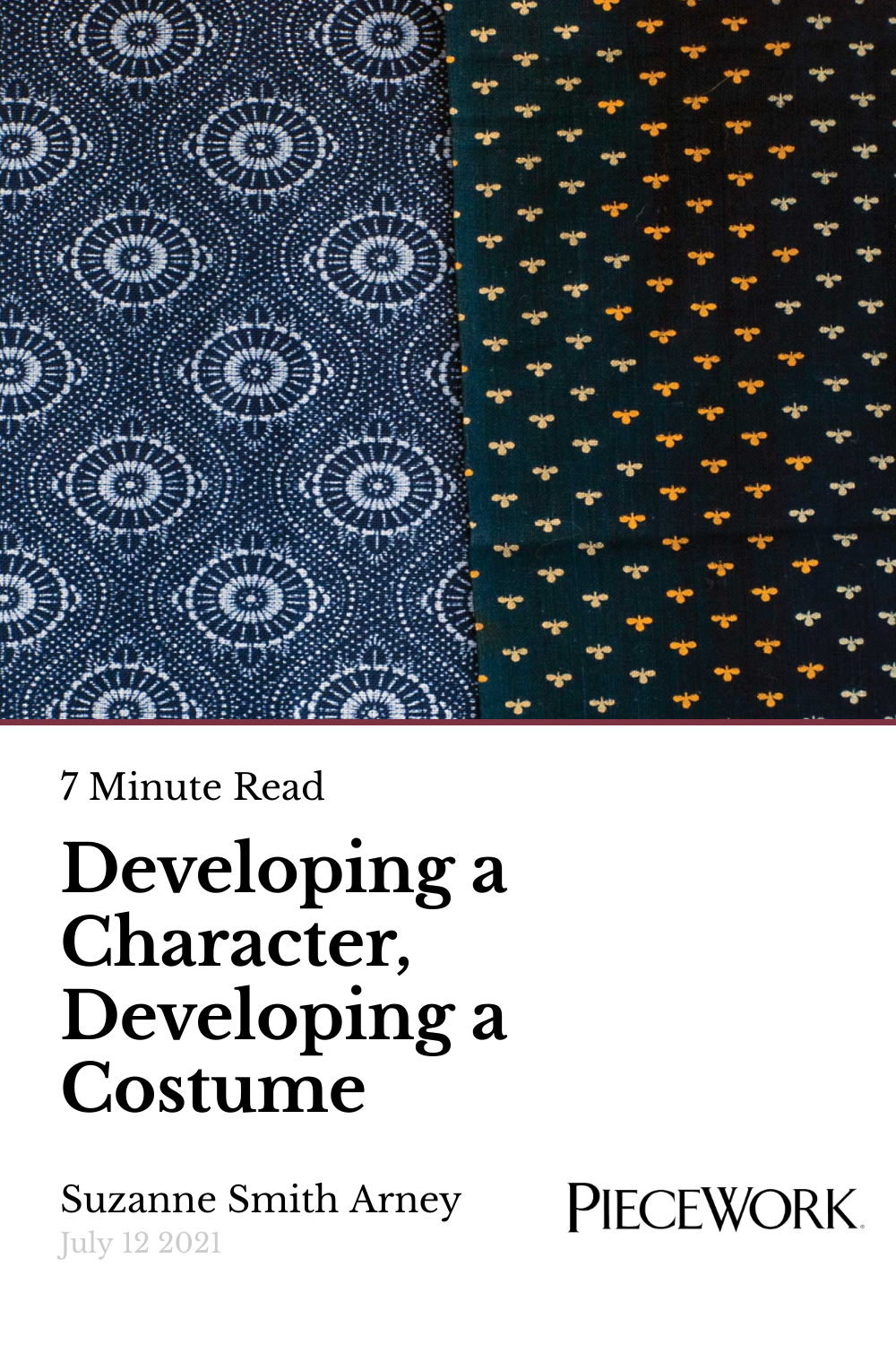 Developing a Character, Developing a Costume | PieceWork