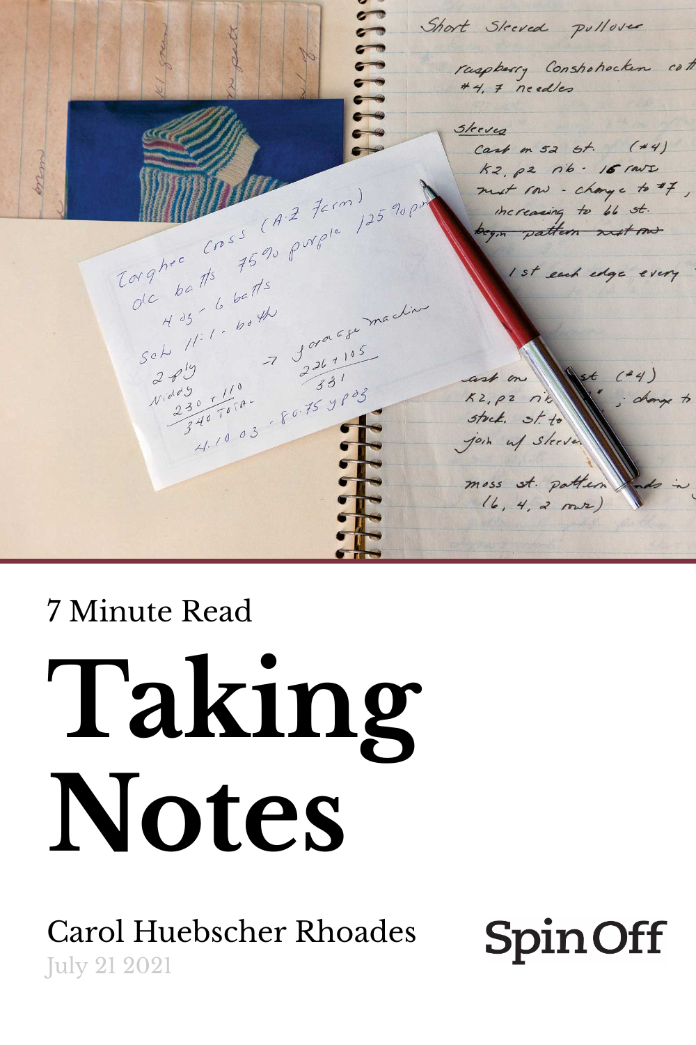 Taking Notes | Spin Off