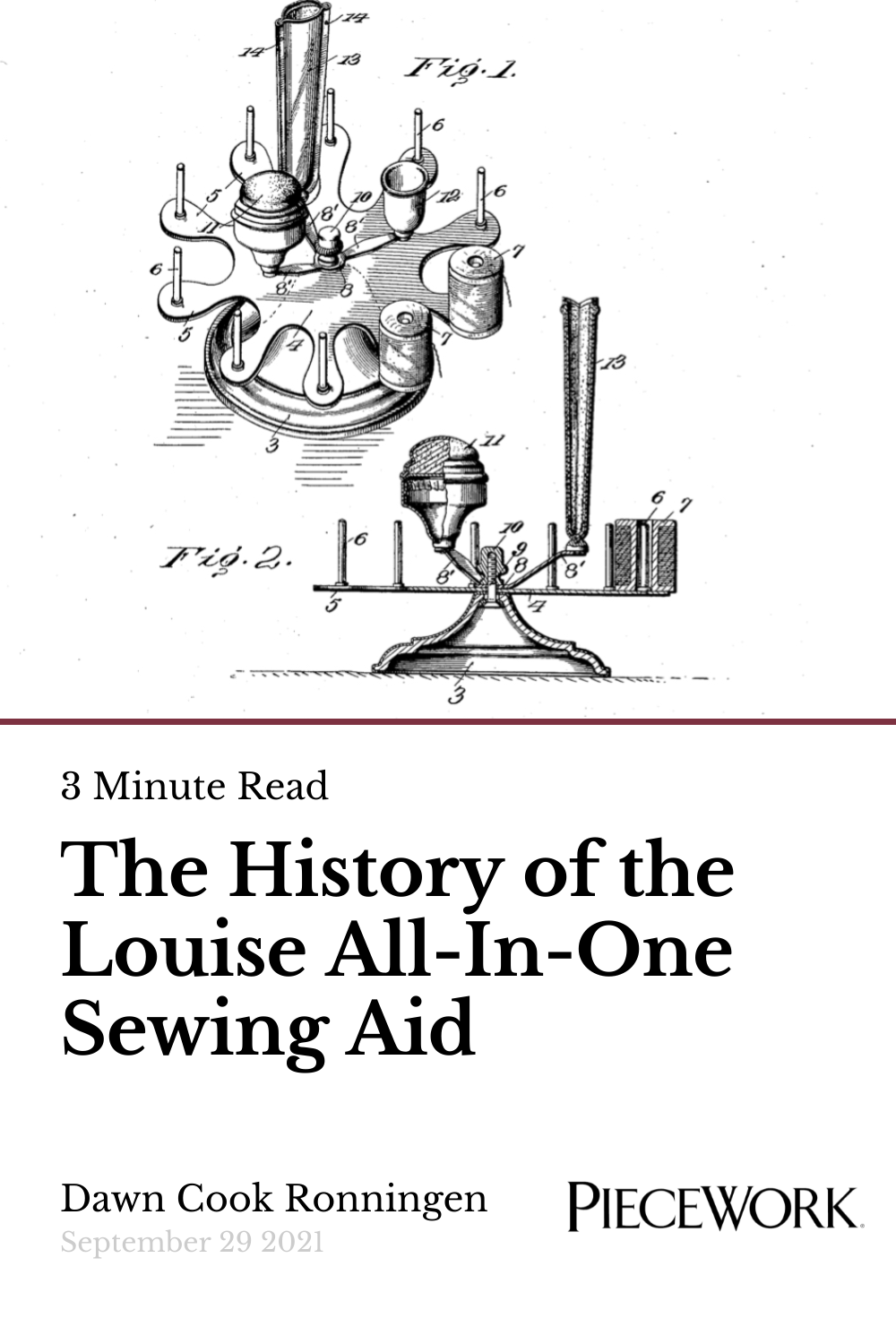 The History of the Louise All-In-One Sewing Aid | PieceWork