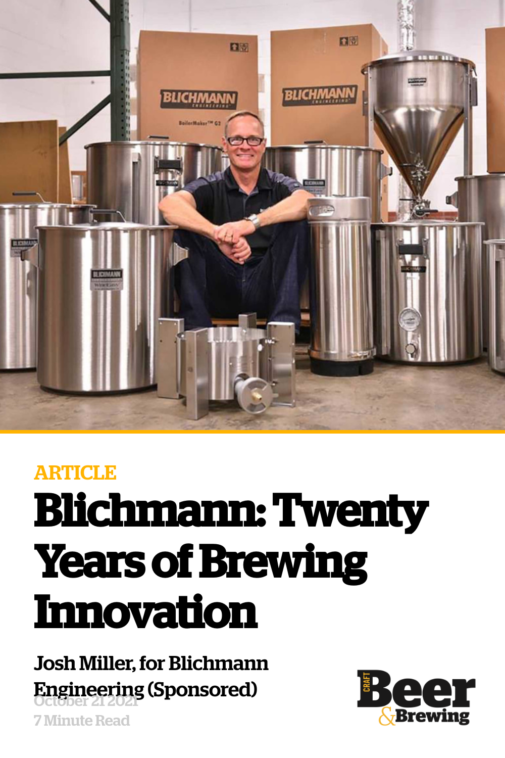 Blichmann: Twenty Years of Brewing Innovation | Craft Beer & Brewing